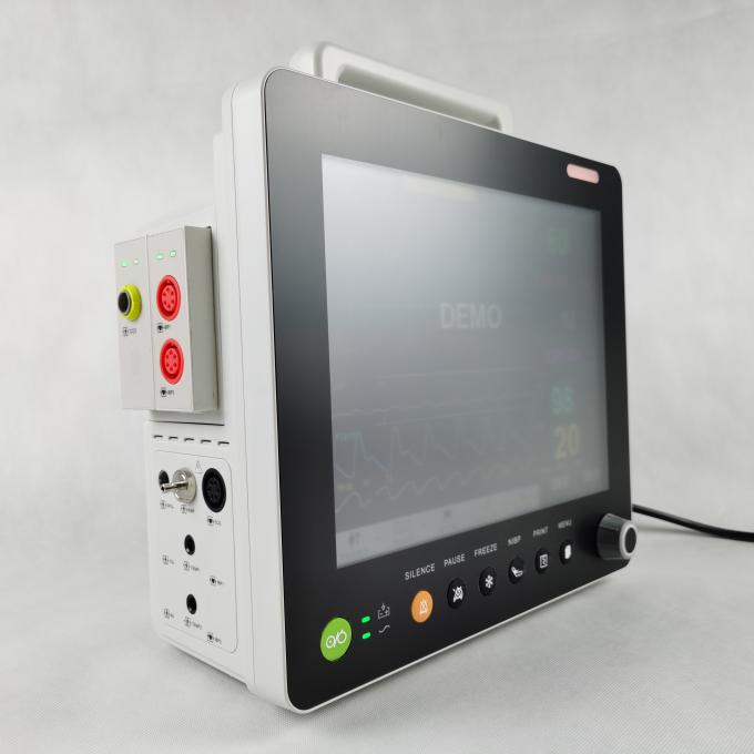 Modular Plug In ICU Vital Sign Monitor 15'' TFT 16 languages Patient ...