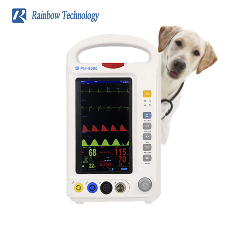 12.1 Inch Color Lcd Patient Monitor With Iso Certification Ecg/ Hr ...