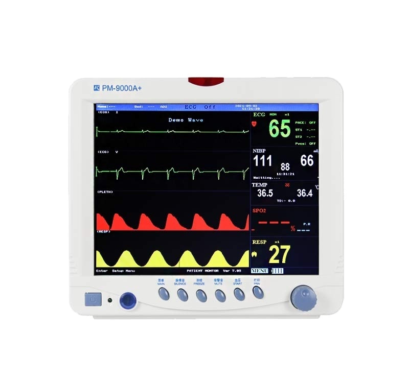 Emergency Hospital Apparatus Touch Screen Patient Monitor with 2 Years ...
