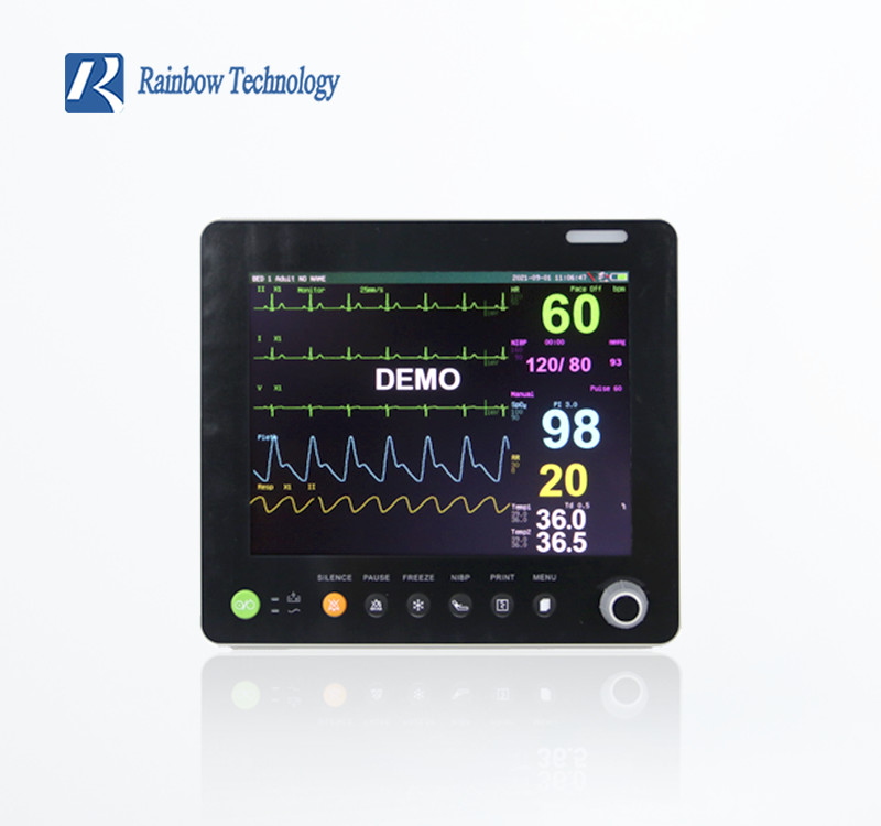 12.1 Inch 5 Leads NIBP Medical Patient Monitor for Hospitals and Clinics
