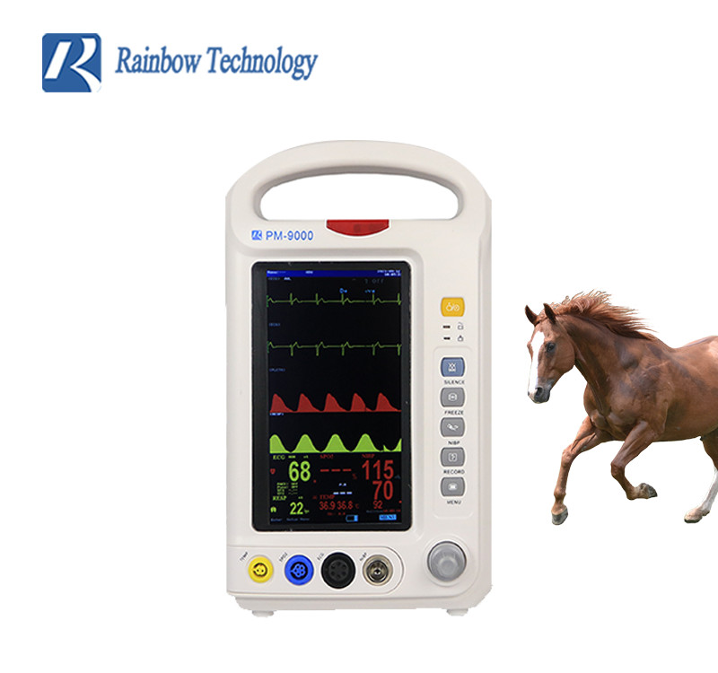 Ambulance Portable Patient Monitor With ECG Cable Spo2 Sensor NIBP Cuff
