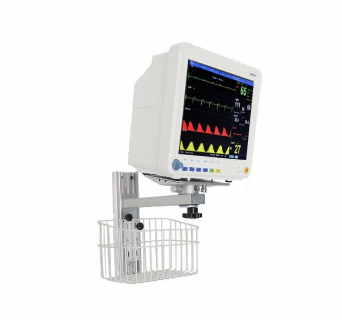 Patient Monitor Wall Mount 12 Inch Multi Parameter Medical ECG Bedside ...