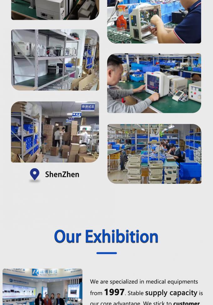 High Resolution Adult Multi Parameter Patient Monitor For Neonatal ...