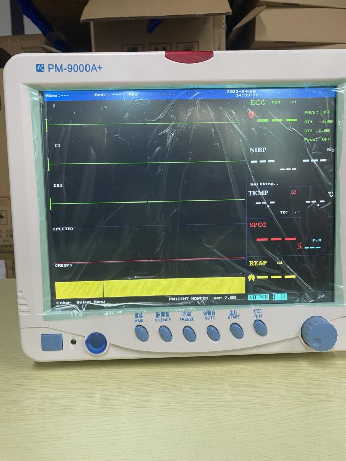 Rainbow PM-9000A+ ICU CCU Multi Parameter Patient Monitor 12.1 Inch