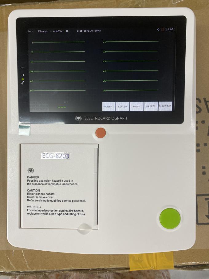 12 Lead Ecg Machine 1/ 3/ 6/ 12 Channel Stress Test Ekg ...