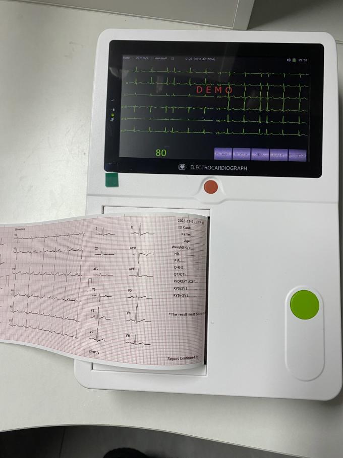 New Product Electrocardiogram 12 Channel ECG Electrocardiogram ECG Machine