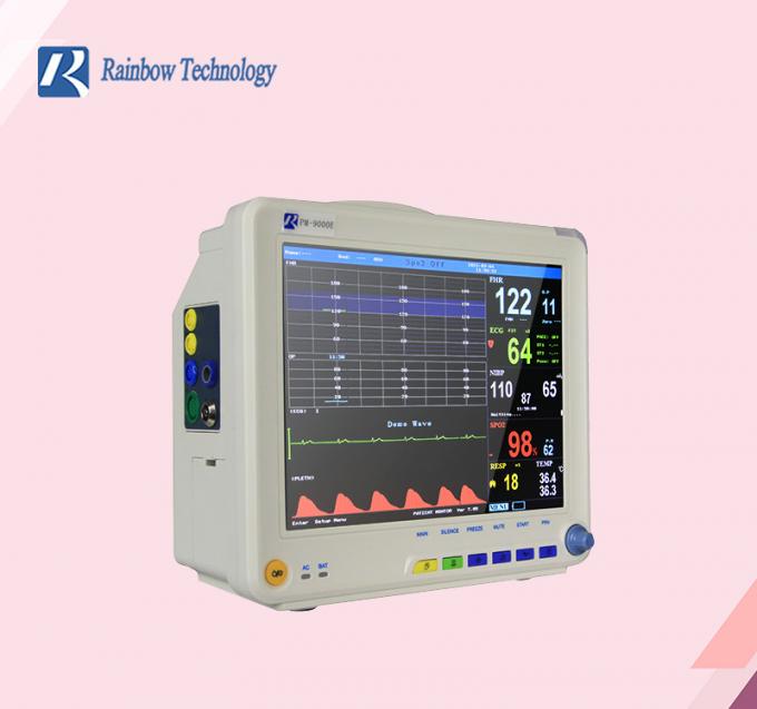 Lightweight Fetal Monitor CTG Machine Color TFT LCD Display anti ...