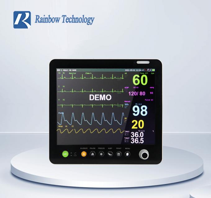 15 Inch Multi Parameter Vital Signs Monitor