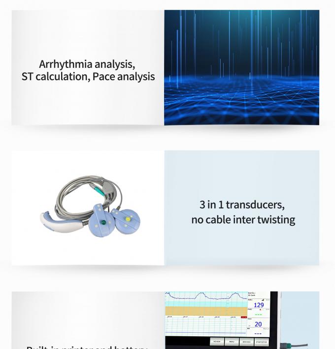 FM FHR TOCO CTG Machine Fetal Monitor